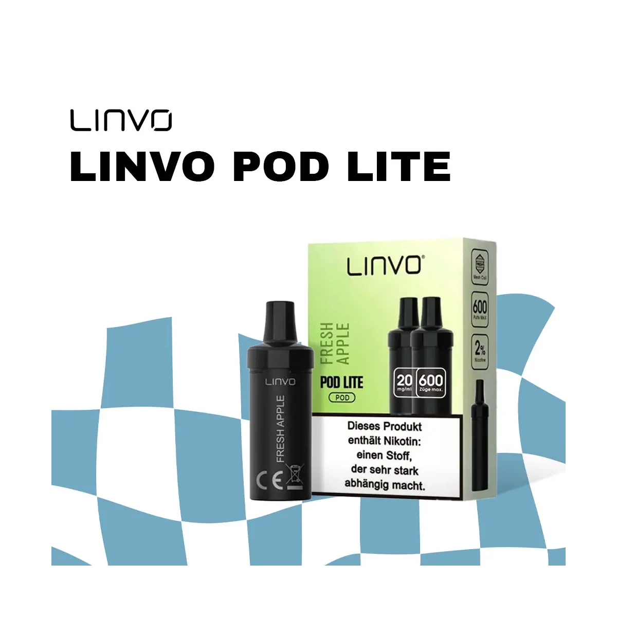 LINVO Pod Lite Cartridge, 8,95